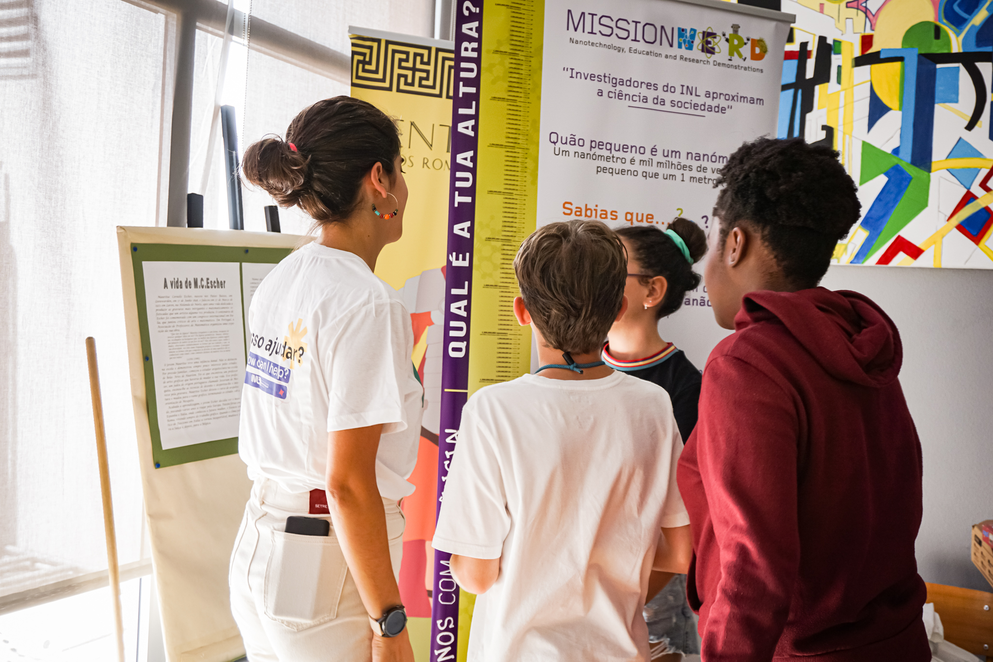 Researchers from INL visited EB2/3 André Soares as part of the incluIR ...