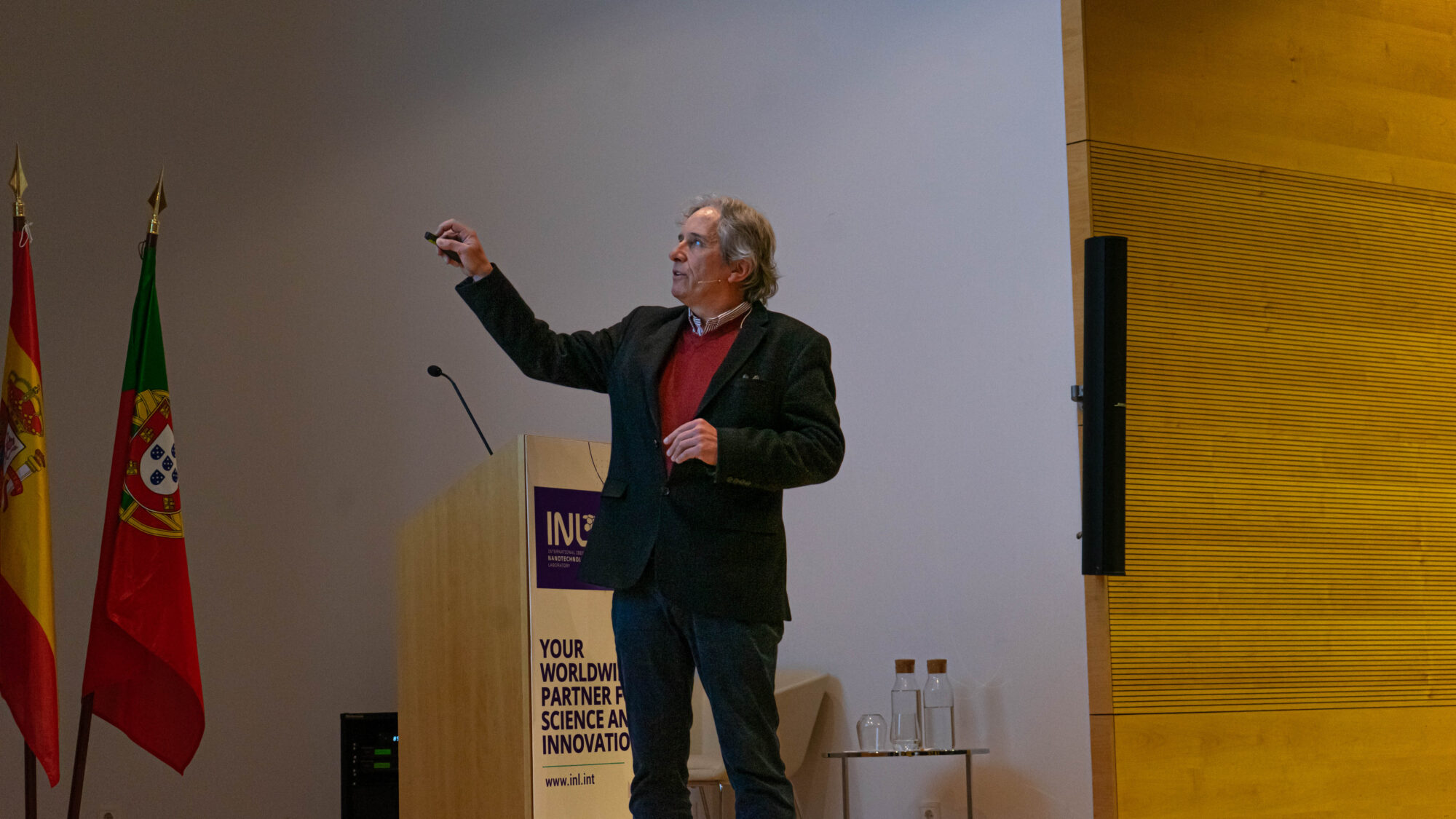 INL hosted Prof. Dr. Jean-Michel Gérard, exploring artificial atoms for ...